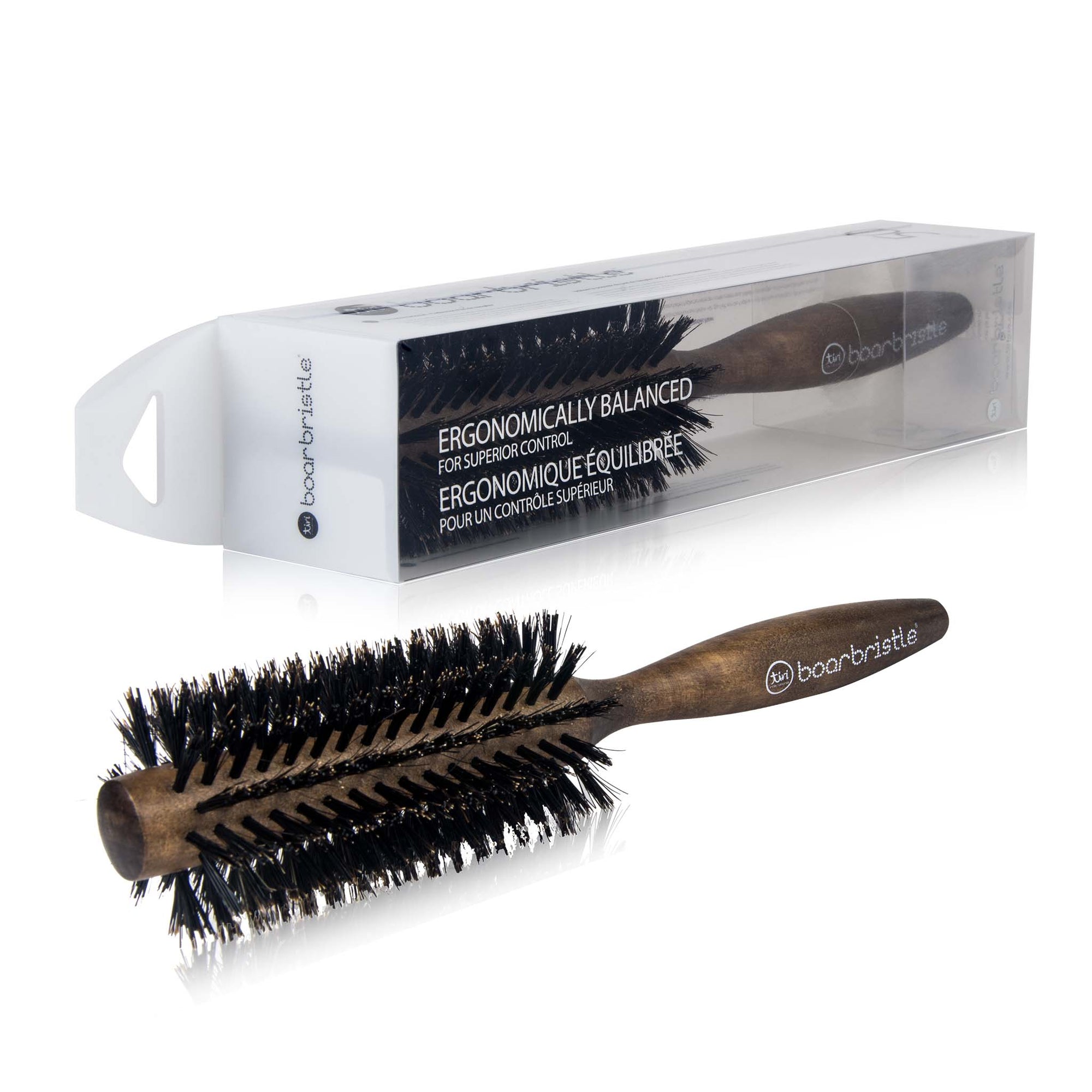 50mm Professional Round Brush | Premium Boar Bristles | Tiri Pro